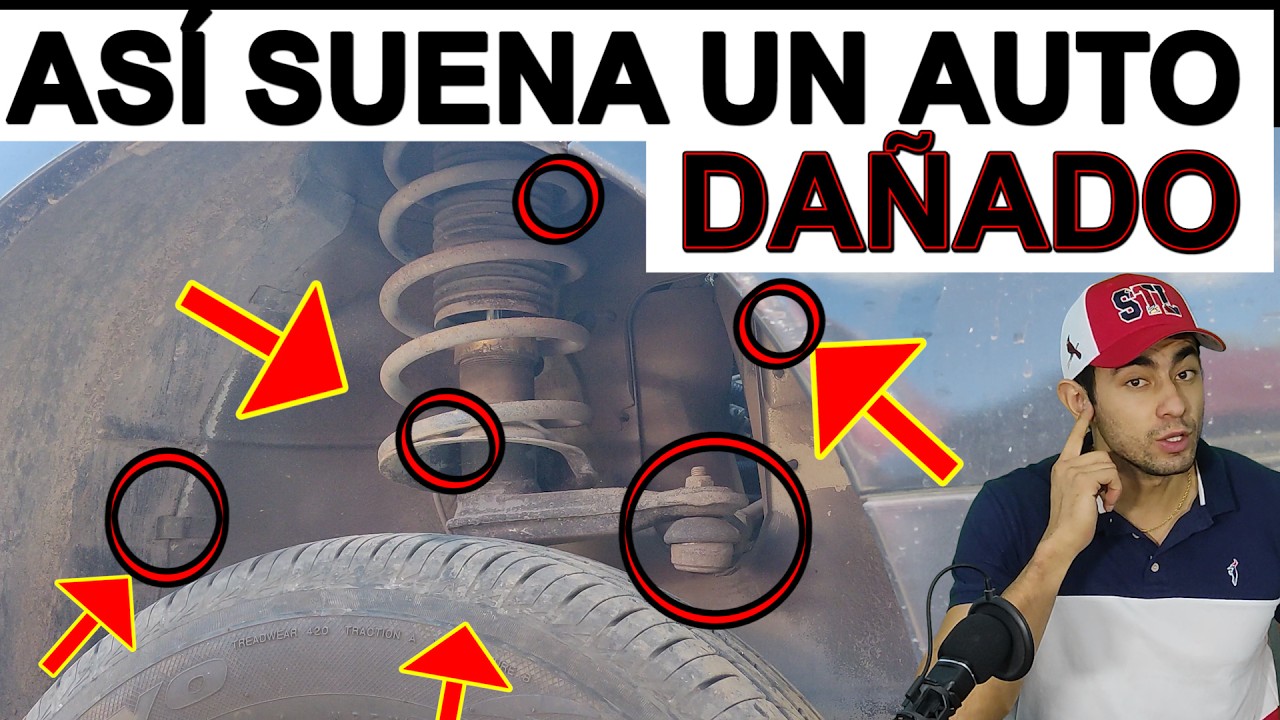 23 RUIDOS de un AUTO DAÑADO | Escucha el SONIDO de la SUSPENSIÓN ...