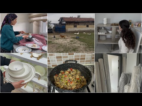 DOLU DOLU BİR VLOG✅ AKŞAM MENÜMÜZDE NELER VAR❗️GÜNLÜK YEMEK TAKIMI ALDIK