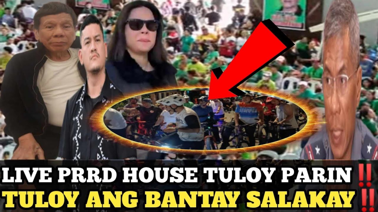 LIVE PRRD HOUSE TULOY PARIN‼️ TULOY ANG BANTAY SALAKAY ‼️ - YouTube