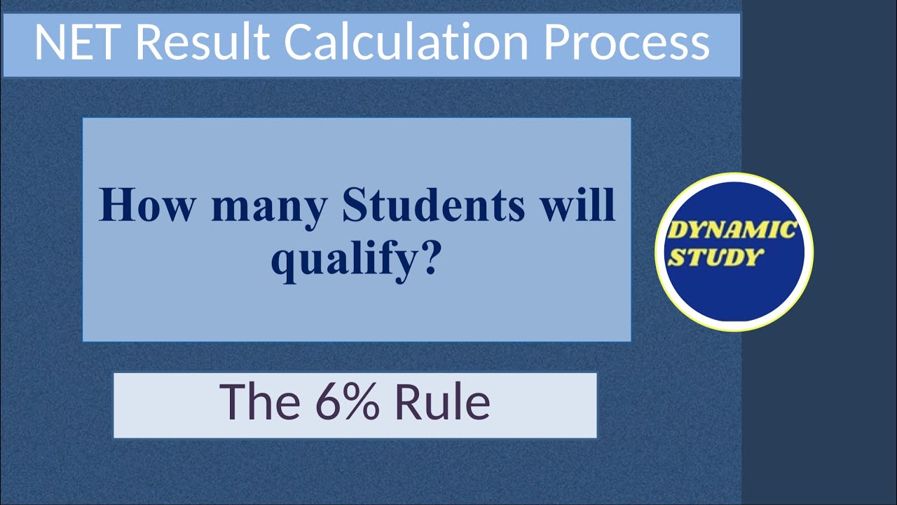 Nta Net Result Calculation process! How many students will qualify ...
