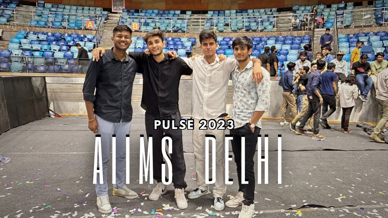 Med Students in college Fest : AIIMS Delhi Pulse 🚨 | Prachi ko nhi leke ...