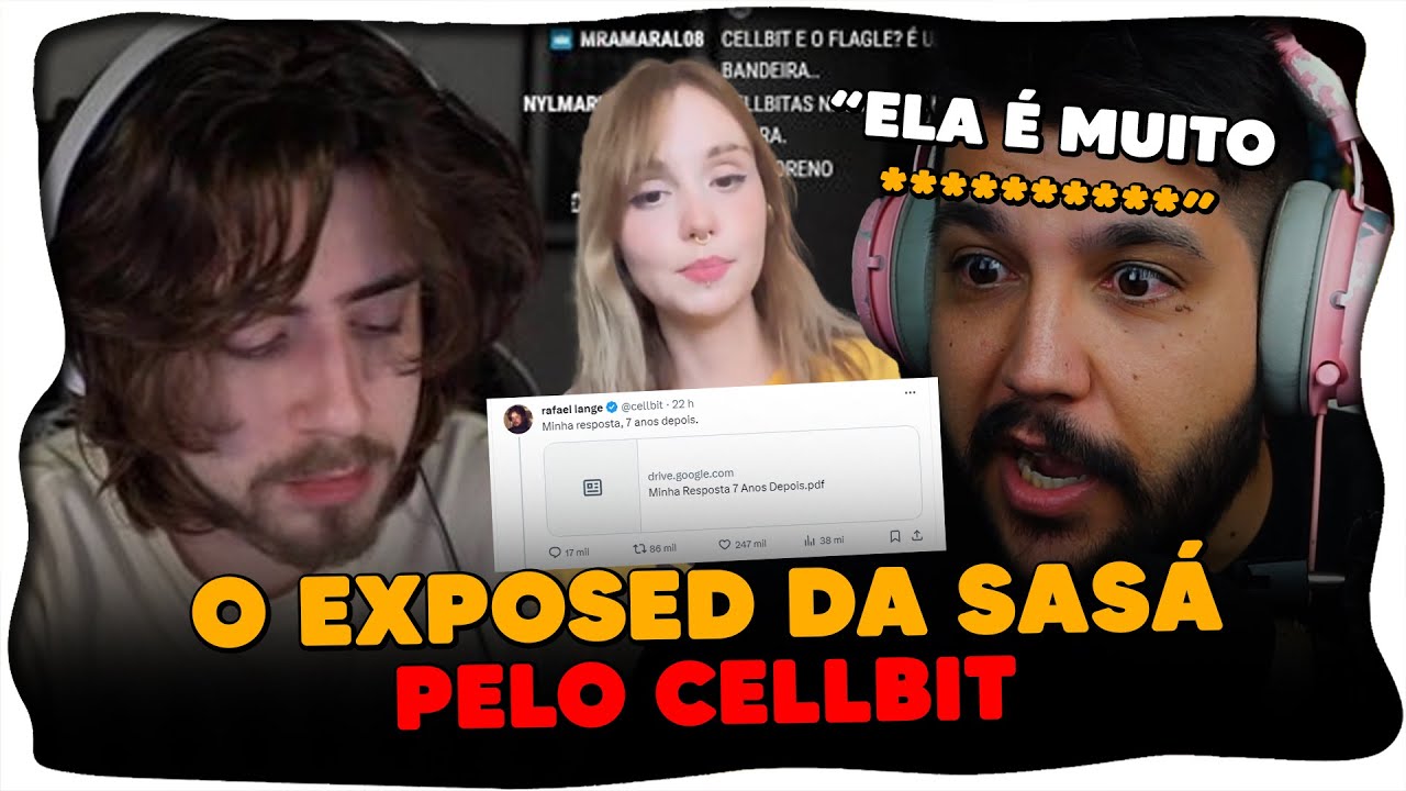 ANALISANDO O PDF DO EXPOSED DO CELLBIT PRA SASÁ (e a resposta dela ...