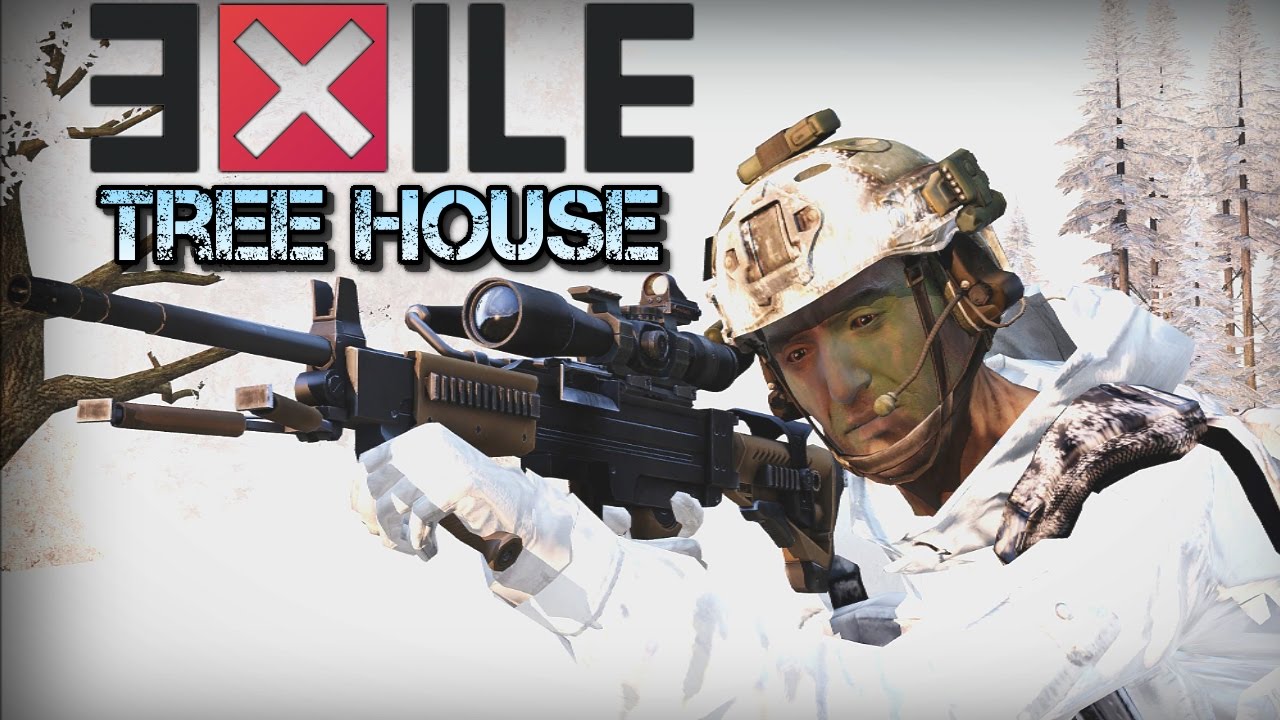 ARMA 3: Exile DayZ Recreation -Tree House- EP.5 - YouTube