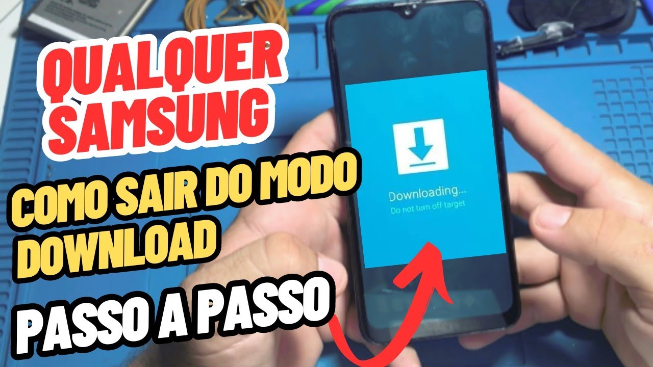Como sair do modo download em qualquer Samsung - YouTube