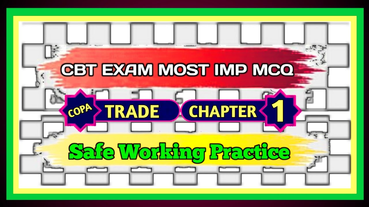 Crack the CBT Exam with these Most Important MCQs for the COPA Trade ...