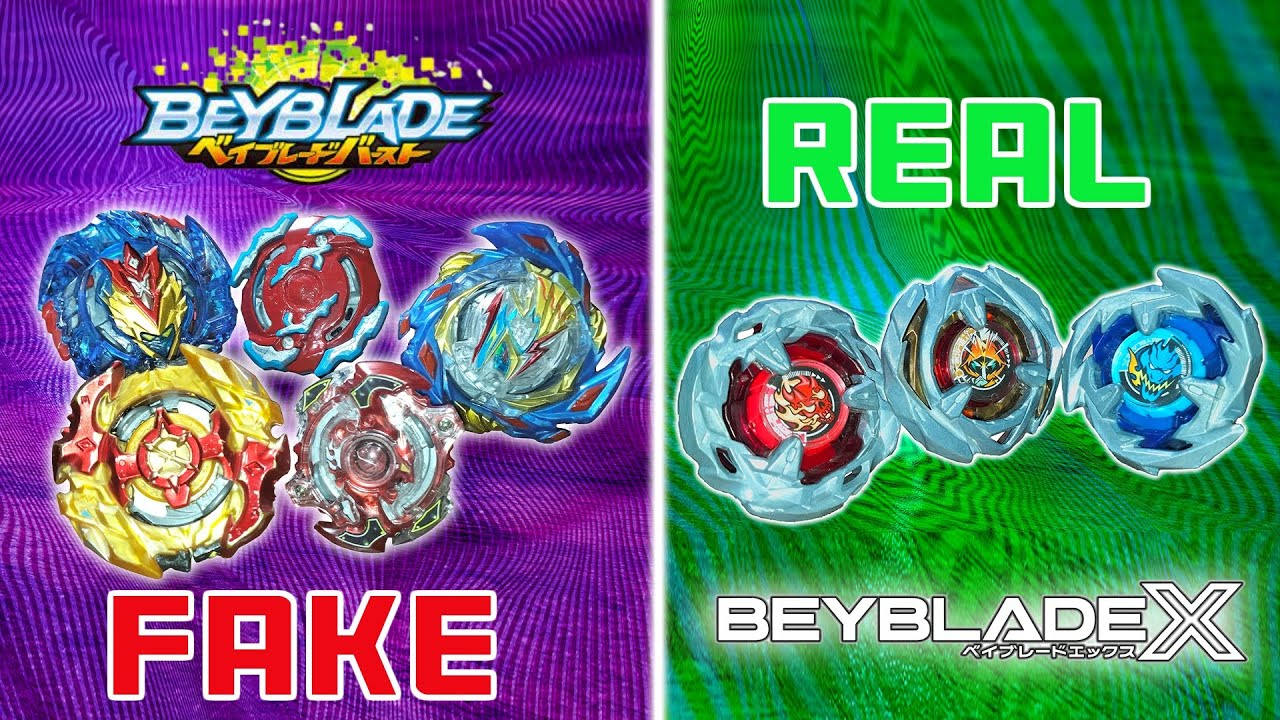 Beyblade X vs FAKE Beyblade Burst | Beyblade Battle - YouTube