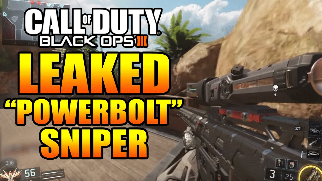 BLACK OPS 3 - NEW "POWERBOLT" SNIPER and "MP7" LEAKED GAMEPLAY! (CoD ...