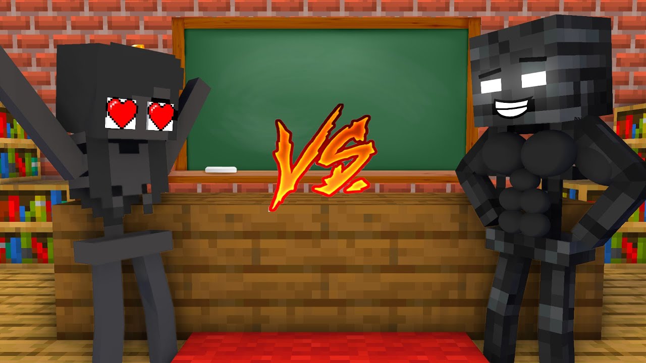 Monster School : WITHER VS WITHER GIRL APOCALYPSE CHALLENGE - Minecraft ...