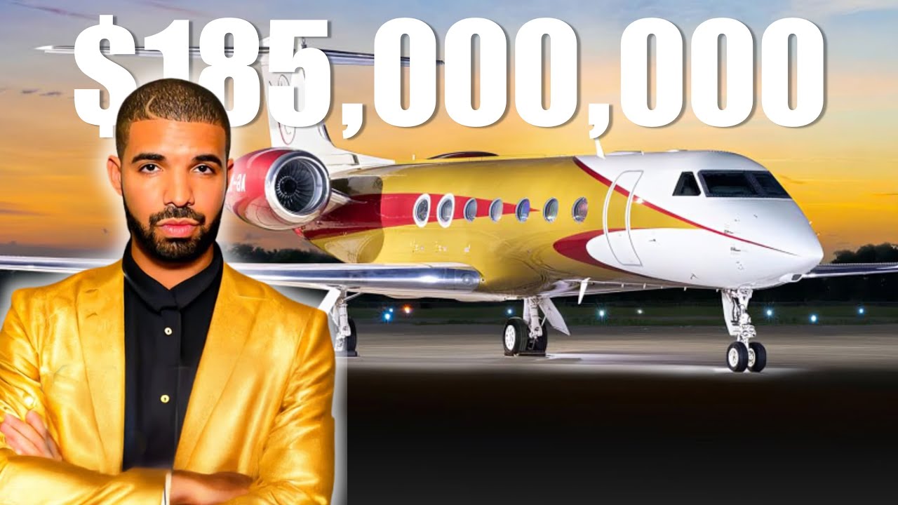 Inside Drake's $185 Million Private Jet, Air Drake - YouTube