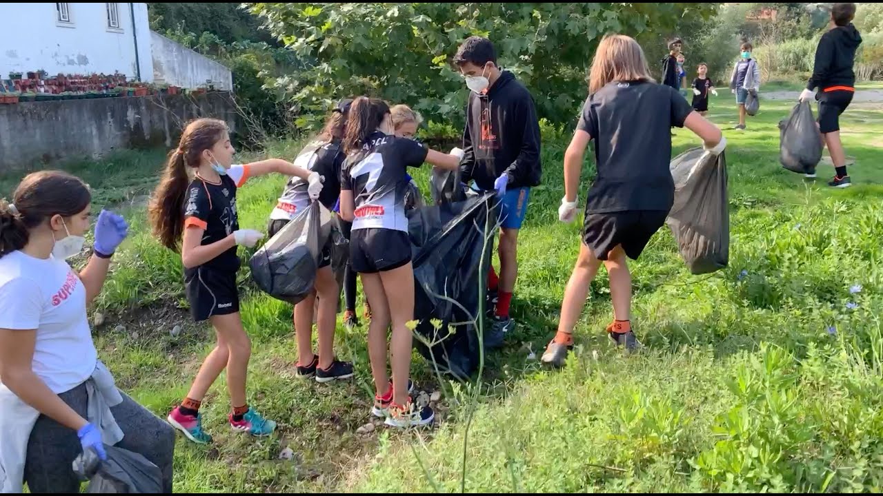 Plogging e Recolha de Lixo, Miranda do Corvo - ATRS 2021 - YouTube