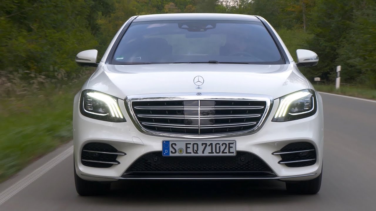 2019 Mercedes-Benz S560e Plug-in Hybrid | Diamond White | Driving ...