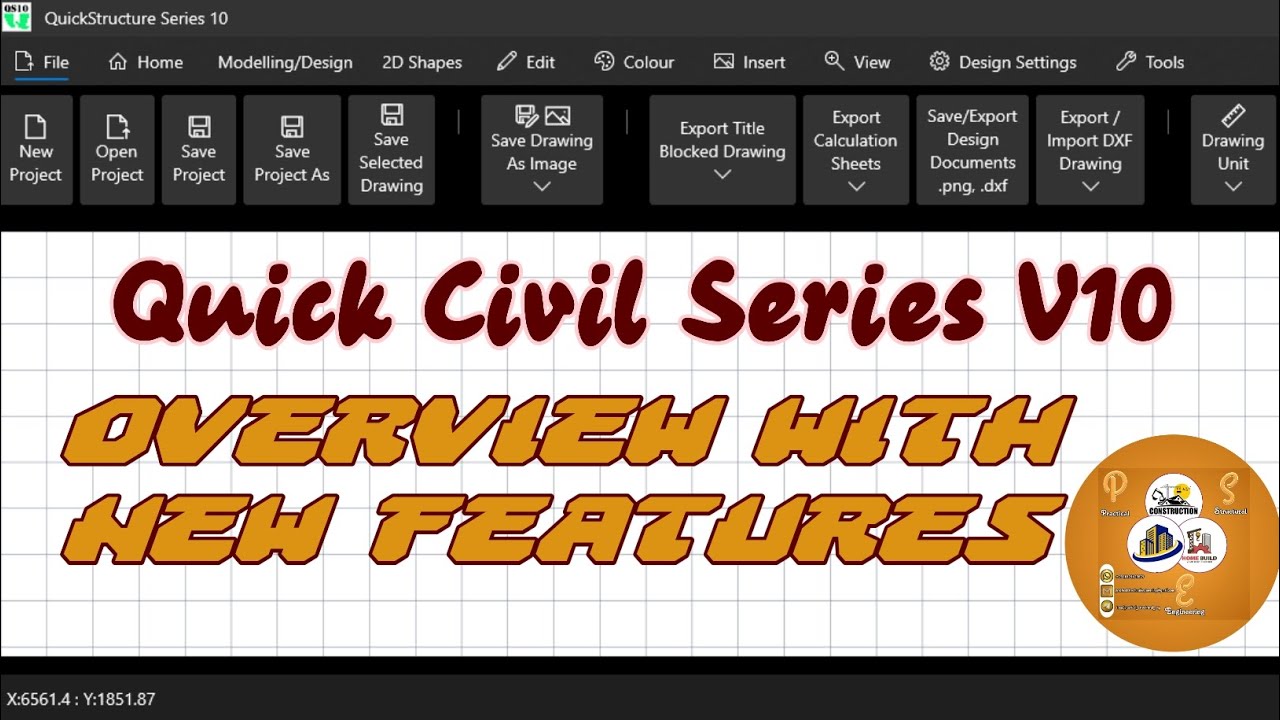 QUICKSTRUCTURE SERIES V10 overview @PracticalStructuralEngineering ...
