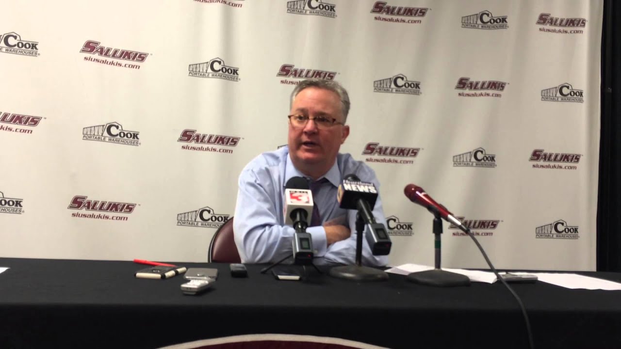 SIU mbb coach Barry Hinson 12-2-15 - YouTube