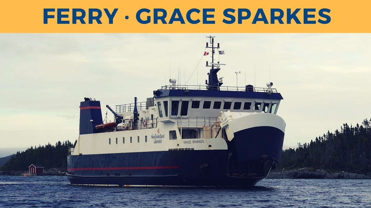 Arrival of ferry GRACE SPARKES in Burnside (Transportation and Works ...