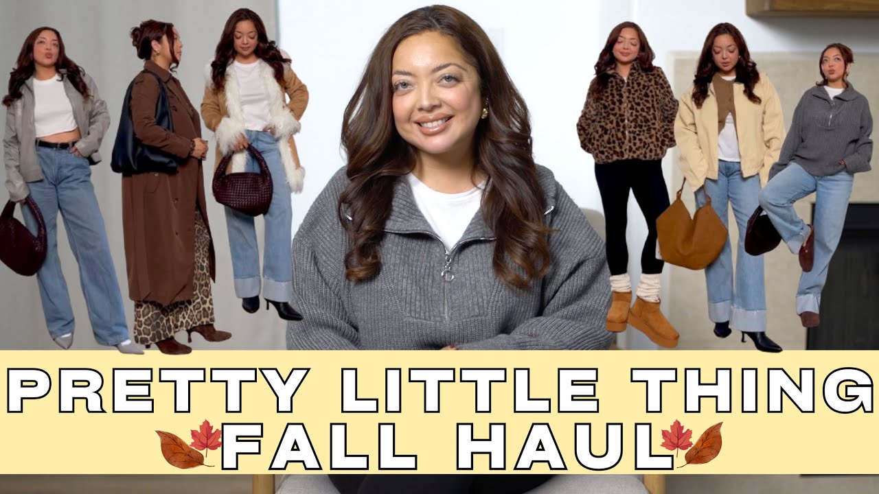 Pretty Little Thing Fall Haul |Fall Outfit Ideas | Fall Outfits ...