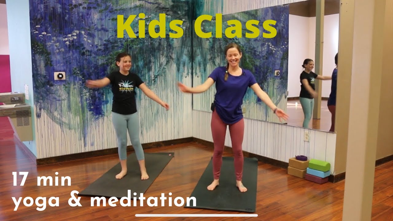 Kids Yoga Flow & Meditation - YouTube
