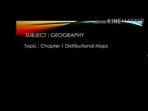 Std: IX : Geography: Chp1: Distributional Maps ( Part 2) - YouTube