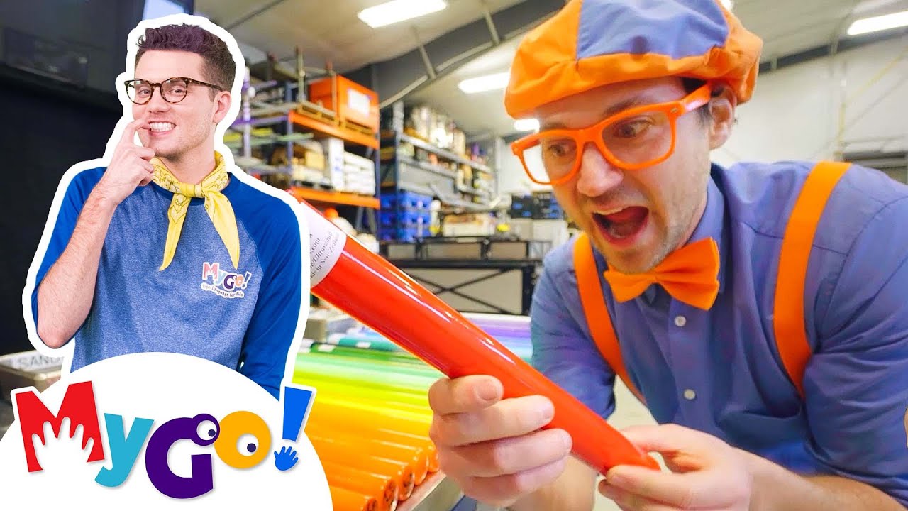 The Art of Glass Blowing | Blippi's Sign Language Videos | Science Demo ...