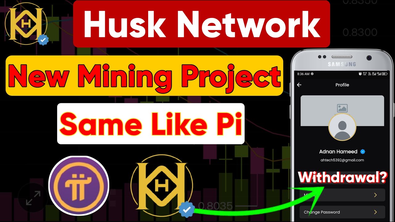 Husk Network New Mining App | Husk Network KYC |Husk Network Withdrawal ...