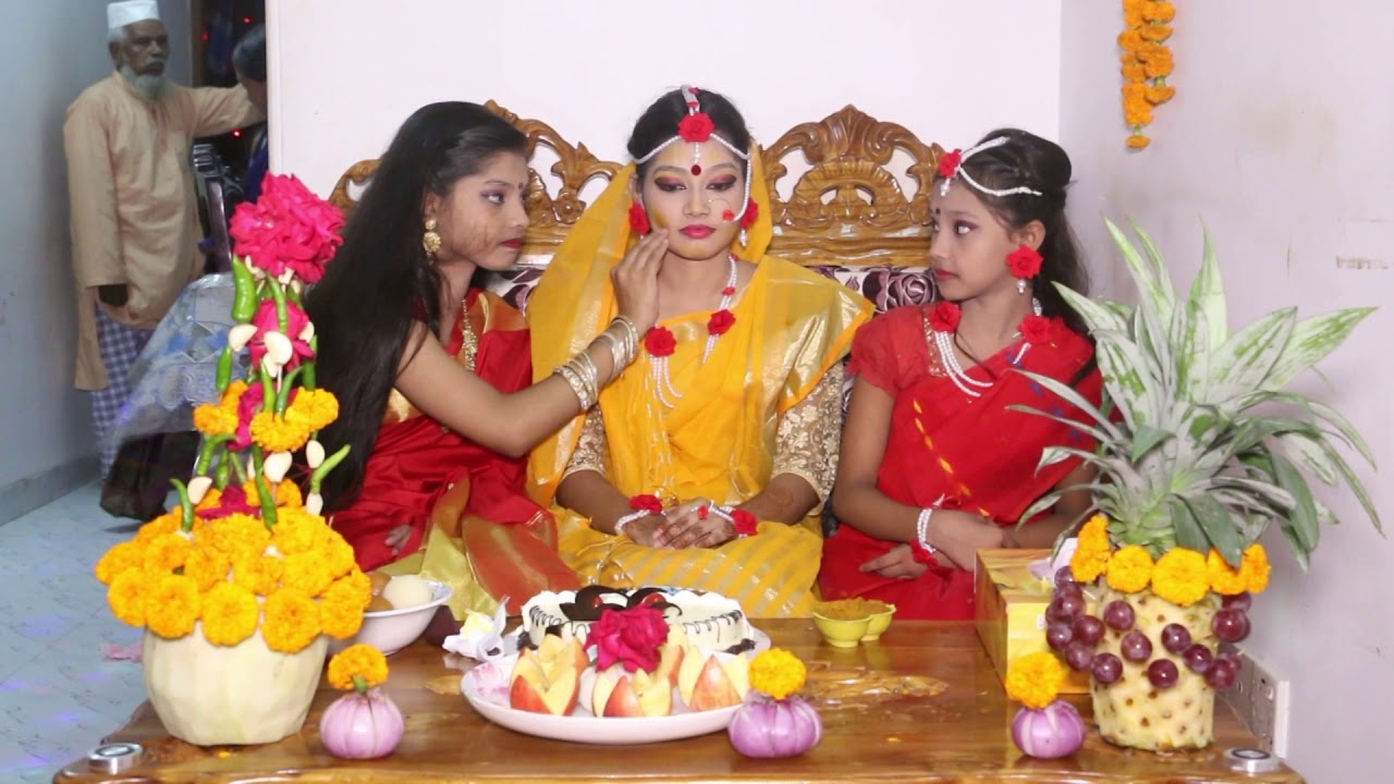 Holud Shondha of Sonia ( Mamun Rose) - YouTube