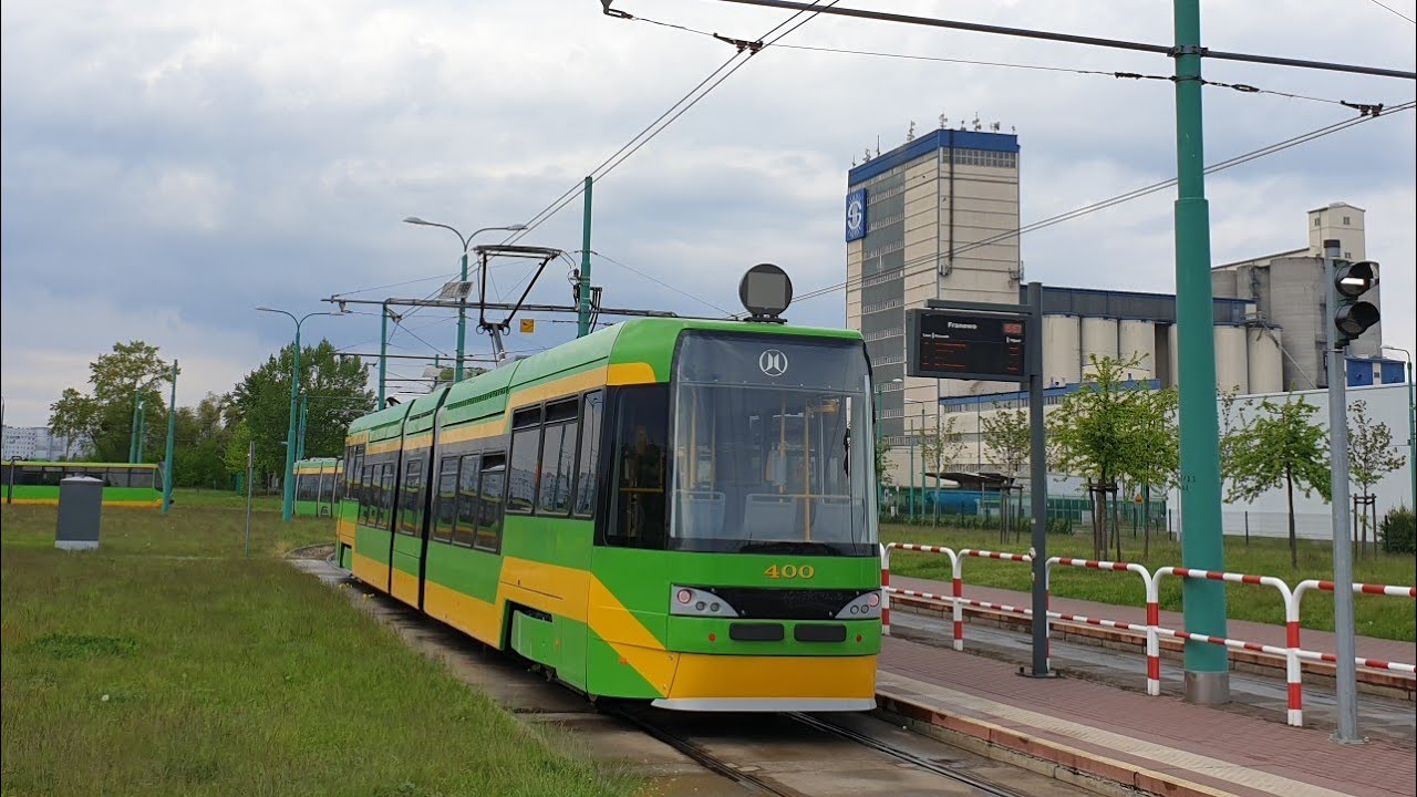 MPK Poznań - Tatra RT6 MF 06 AC #400 | linia 1 - YouTube