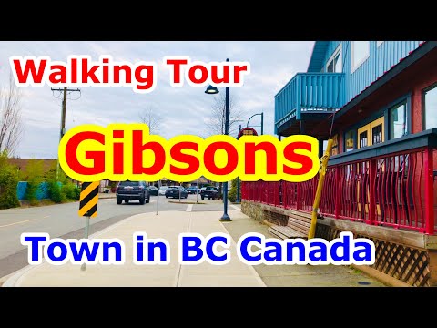 [Travel Vancouver] Gibsons Town in BC Canada Walking Tour Feb 18, 2024 ...