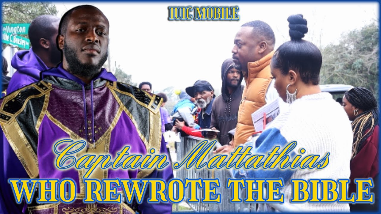 Captain Mattathias: Who Rewrote The Bible? - YouTube