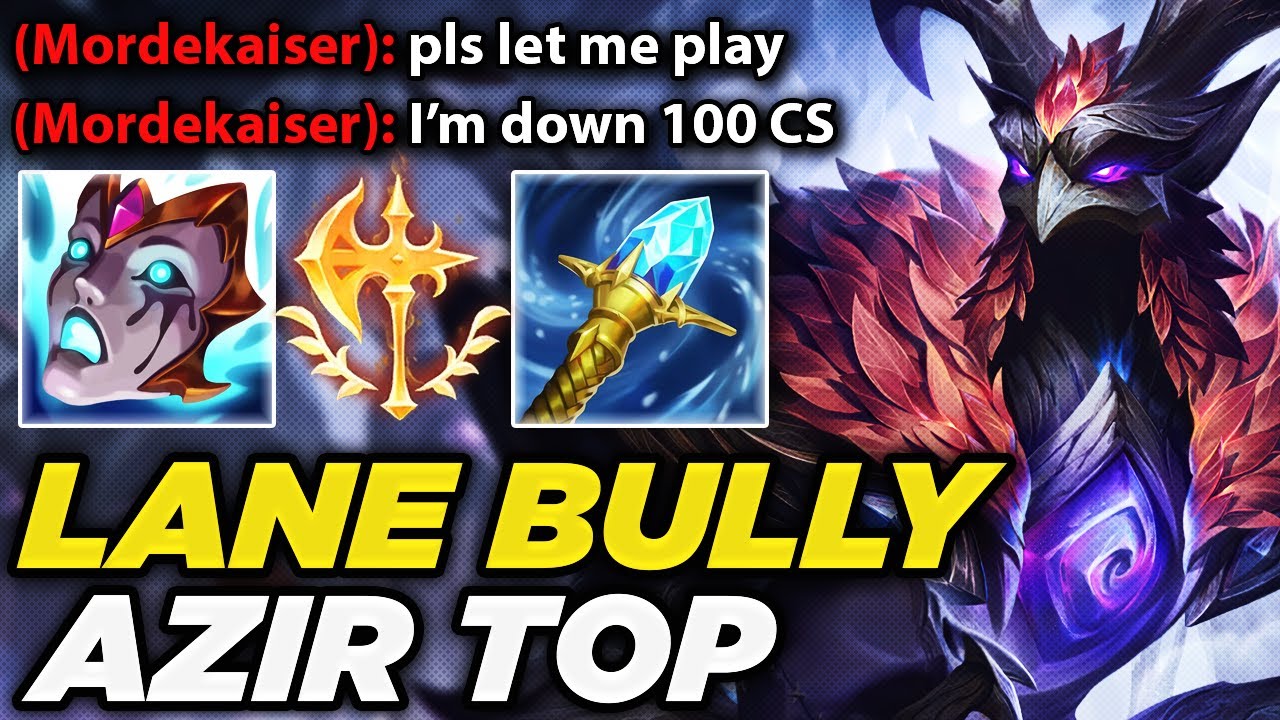 Azir is the ULTIMATE Lane Bully in Season 12! - YouTube