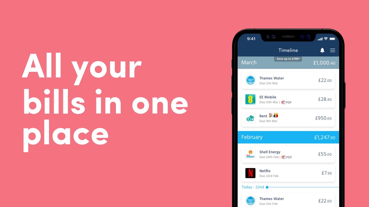WonderBill: helping you see all your household bills in one place - YouTube