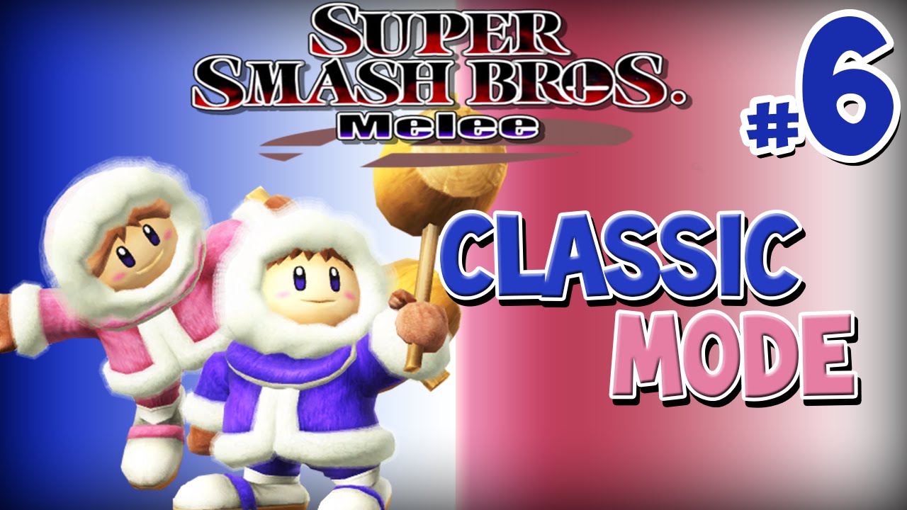 Super Smash Bros. Melee - Classic Mode - Part 6 [Ice Climbers] - YouTube