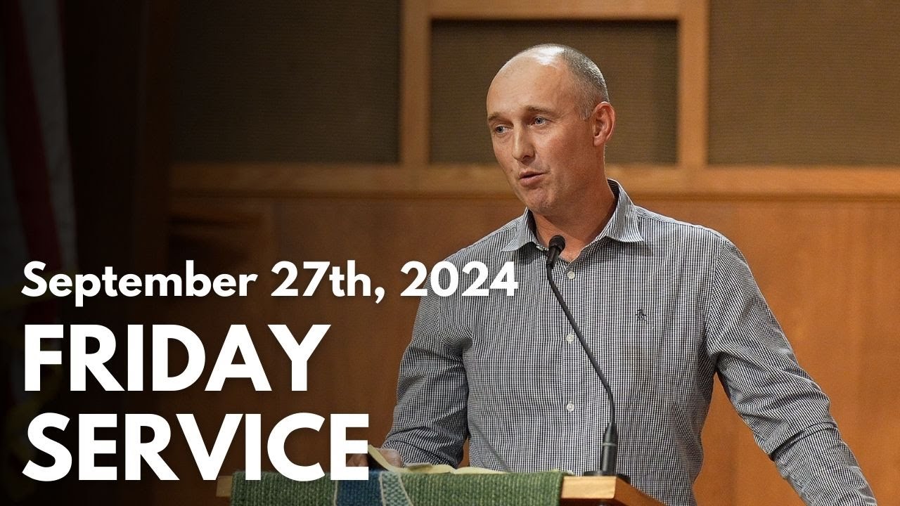 September 27th, 2024 | Friday Service - YouTube