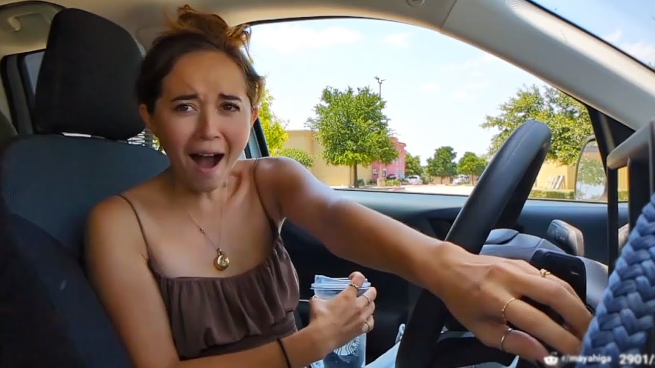 Maya tests out the bass in Binky Bonky (her truck) - YouTube