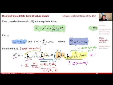 Lecture 2022-2 (19): Comp. Fin. 2 / Applied Mathematical Finance: Discrete Term Structure Models ...