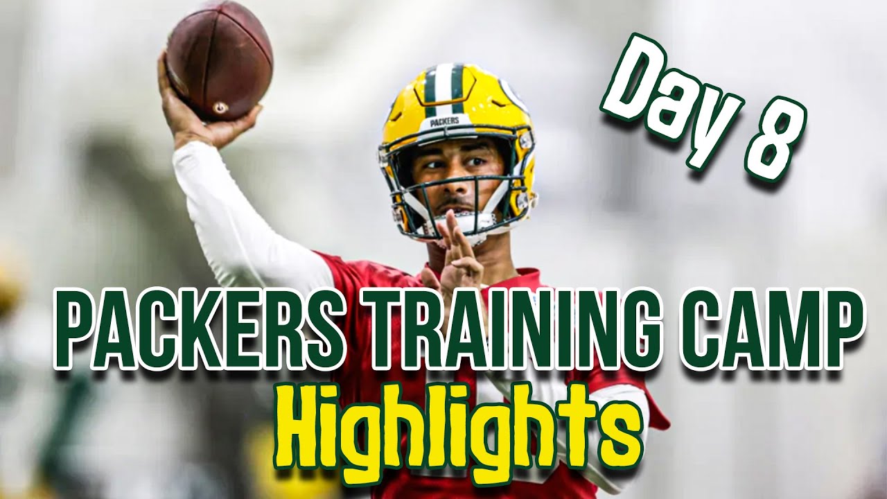 Green Bay Packers Training Camp Highlights | Day 8 - YouTube