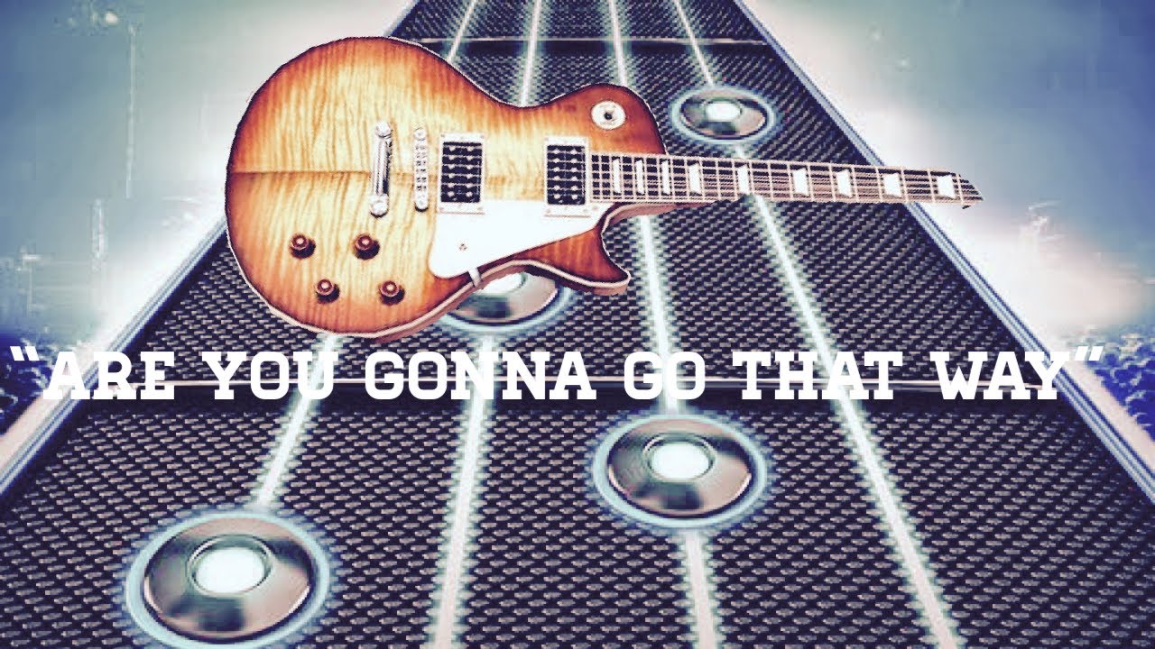 “ARE YOU GONNA GO THAT WAY” GUITAR BAND!! - YouTube