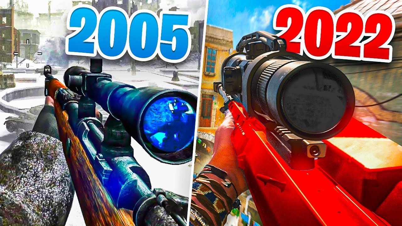 TRICKSHOT on EVERY Call of Duty game EVER MADE - YouTube