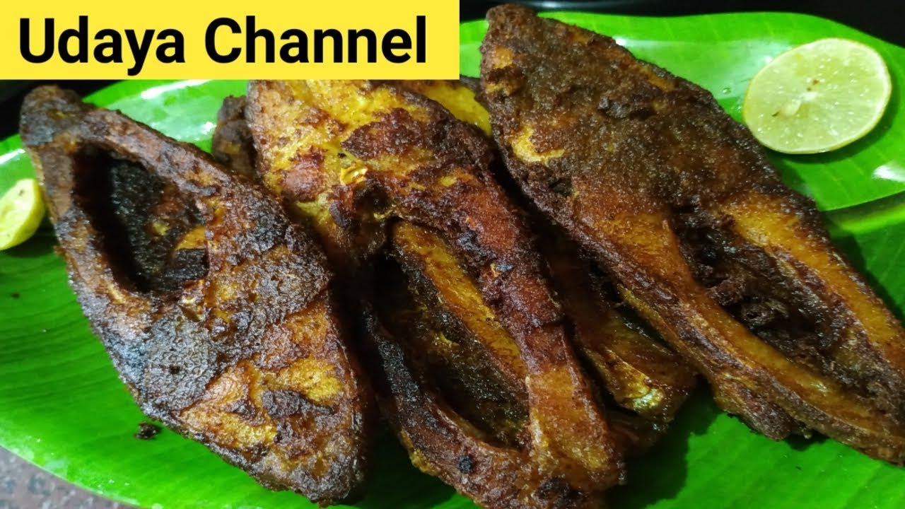 Vavaal meen varuval / வௌவால் மீன் வறுவல் / meen varuval in tamil / fish ...