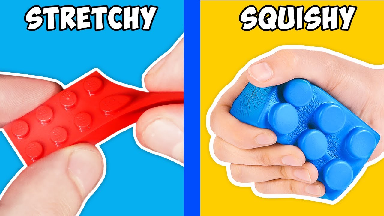 10 ODDLY SATISFYING LEGO Fidget Toys - YouTube