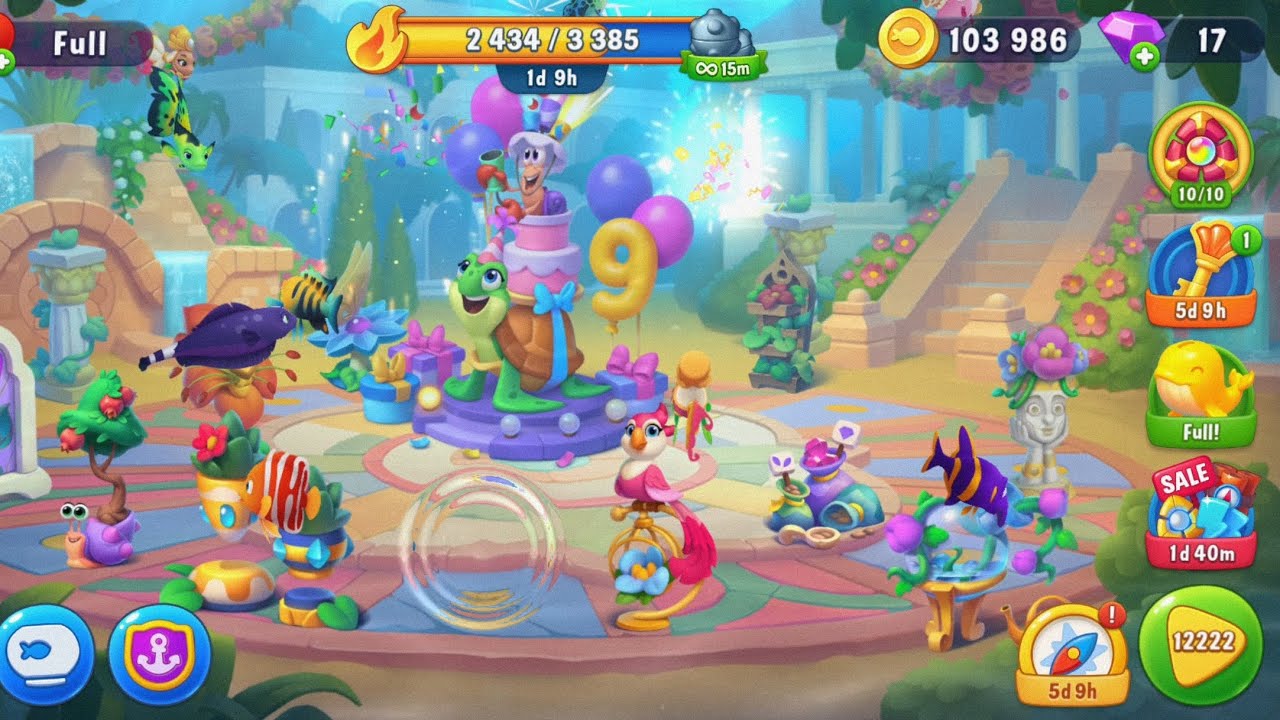 🧘FishDom Levels 12222- 12223🐟🐠#mobile#relaxing#game#fishdom ...