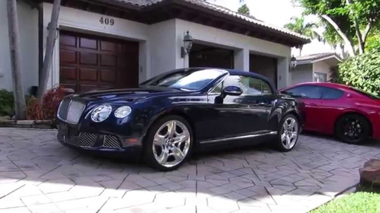Bentley Continental GTC/Custom Blue by Advanced Detailing of South ...