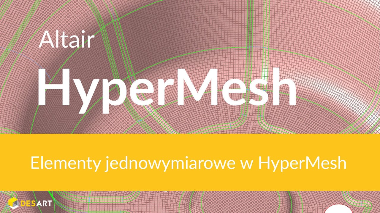 Altair HyperMesh | Elementy jednowymiarowe (1D) - YouTube