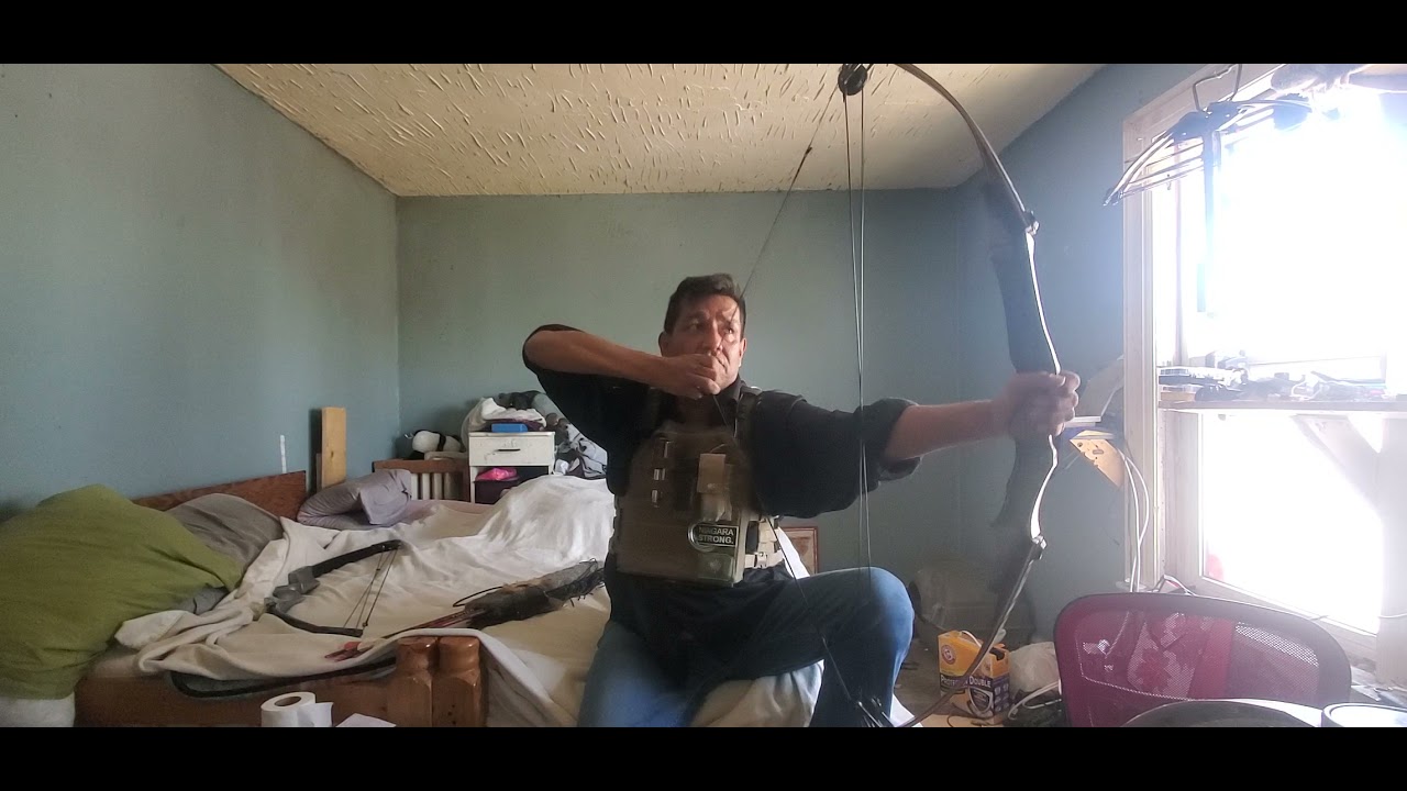 Ben Pearson compound bow review!! Vintage bow!! - YouTube