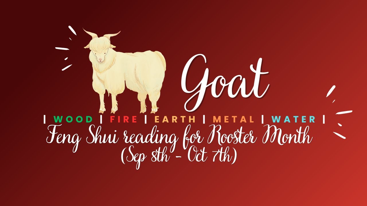 All 5 Goat Elements Fengshui Prediction in September 2023 - YouTube