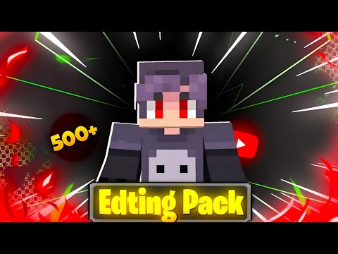 Trending "EDITING PACK" For Your Minecraft Videos| 1k Special 'EDITING ...
