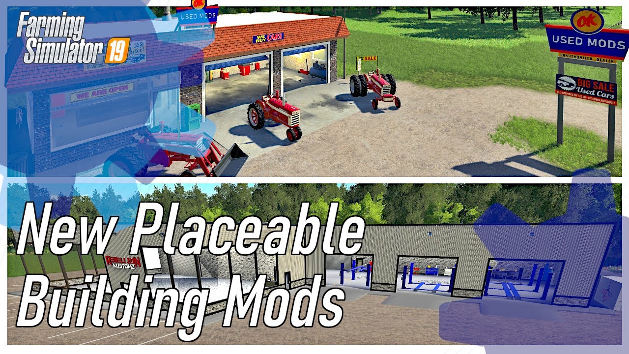 NEW BUILDINGS AND THE FARMALL TRACTOR PACK | FS19 Best Mods | Farming ...