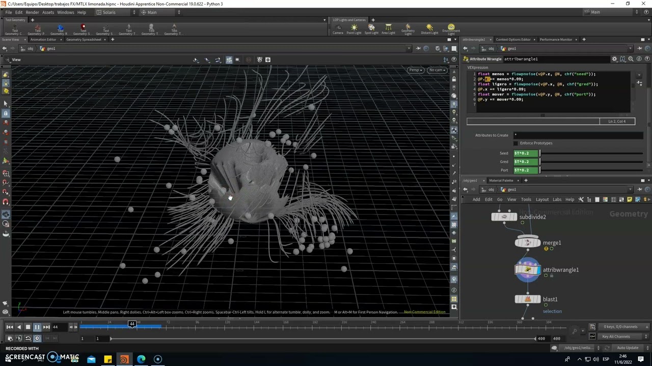 Houdini Tutorial - Functions noise - YouTube