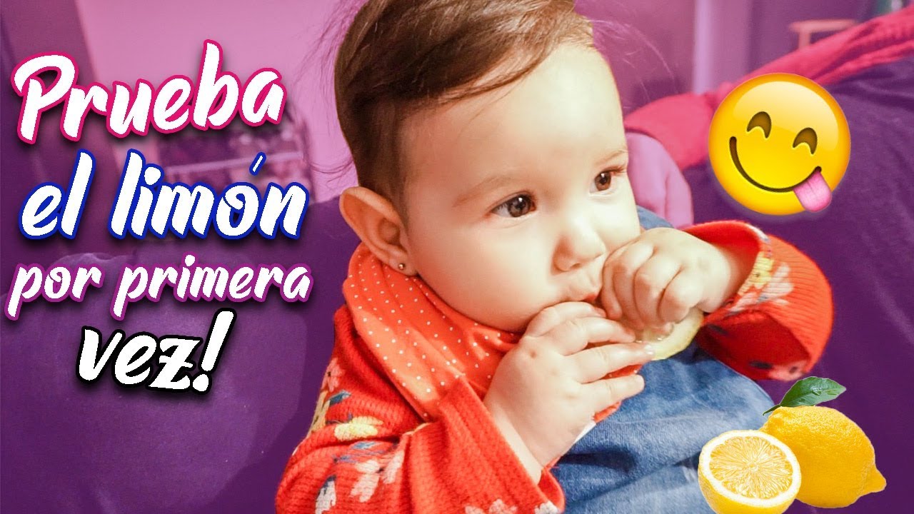 BEBÉ PRUEBA EL LIMÓN POR PRIMERA VEZ! // Vlog - YouTube