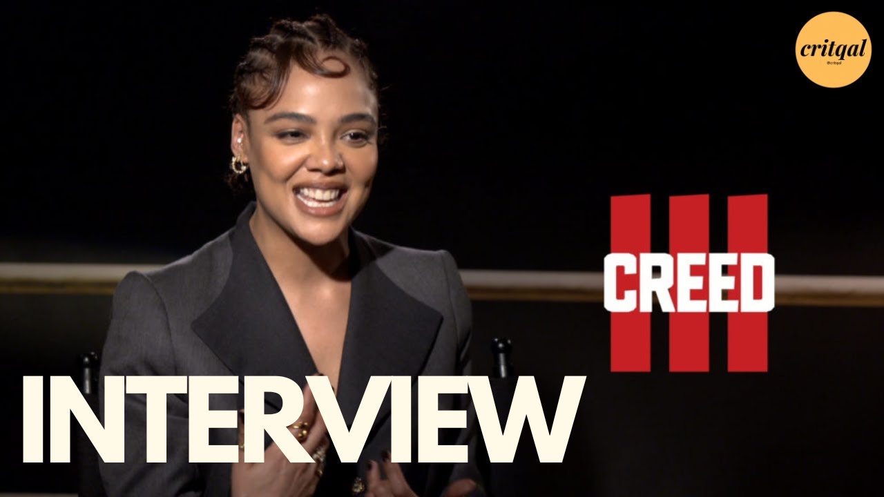 Creed 3 - Tessa Thompson - "Bianca" - Pt 1 | Interview - YouTube