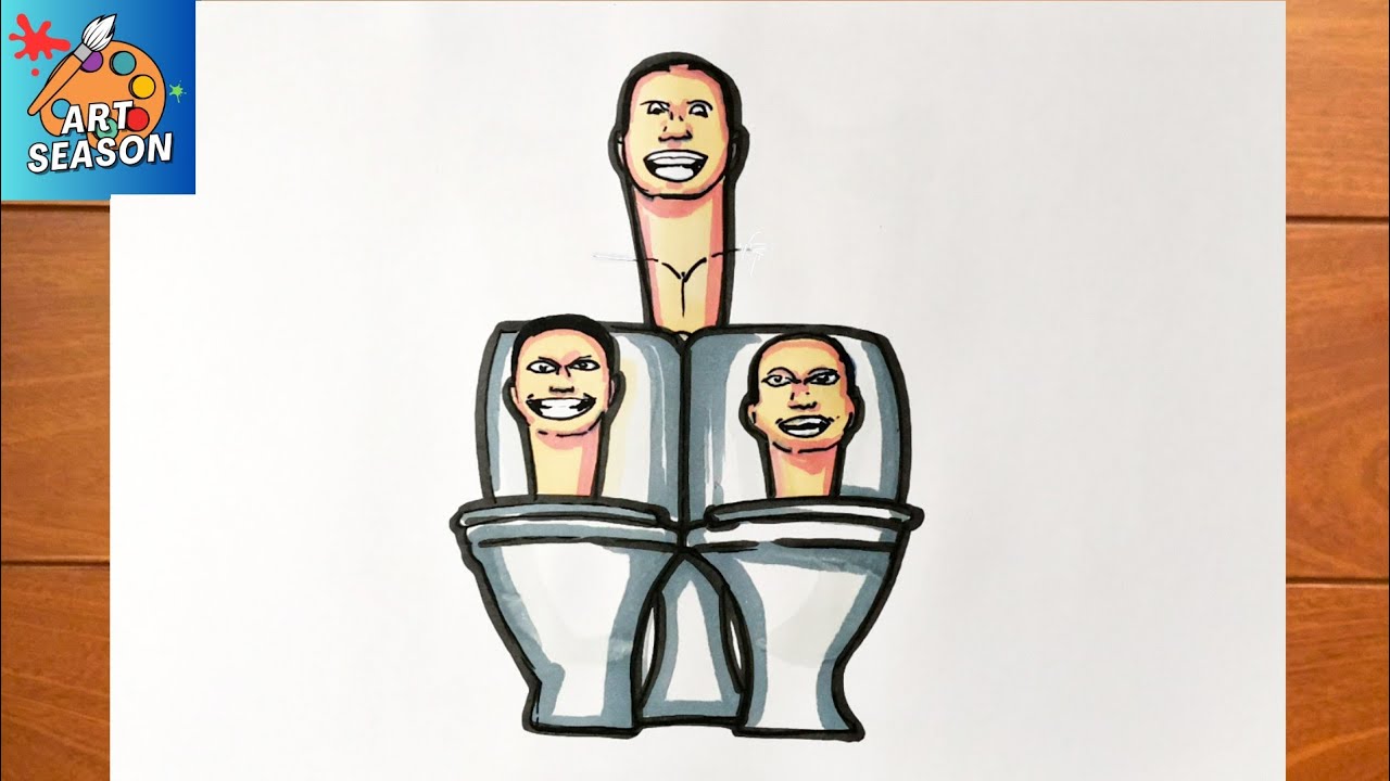 How to Draw Skibidi Toilet Triple Giant - YouTube