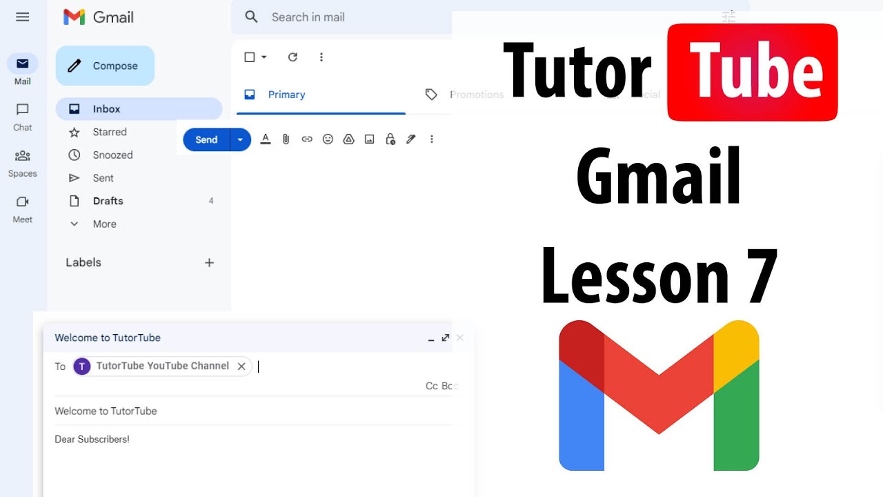 Gmail Tutorial - Lesson 7 - Scheduling for Sending Emails - YouTube